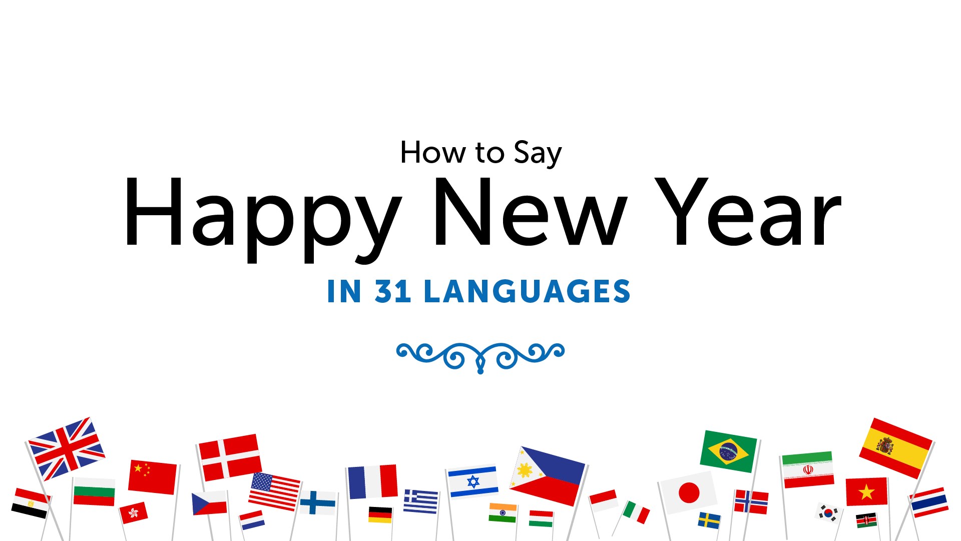 HNY IN 31 Languages